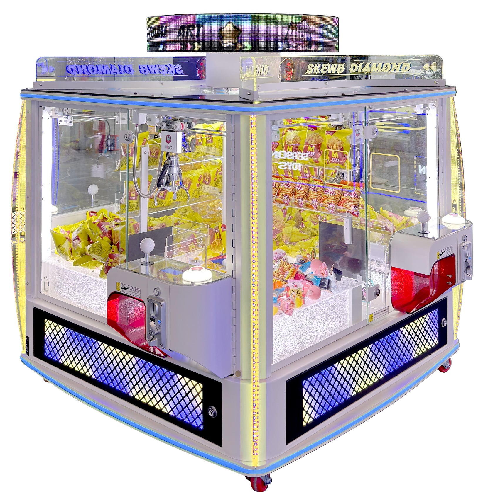 Skewb Diamond Claw Machine 4S – Bridge AI Gaming